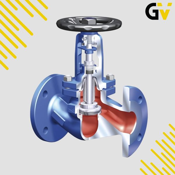 Ari Armaturen ARI-FABA+ Bellows Sealed Globe Valve (Flanged PN16 ...