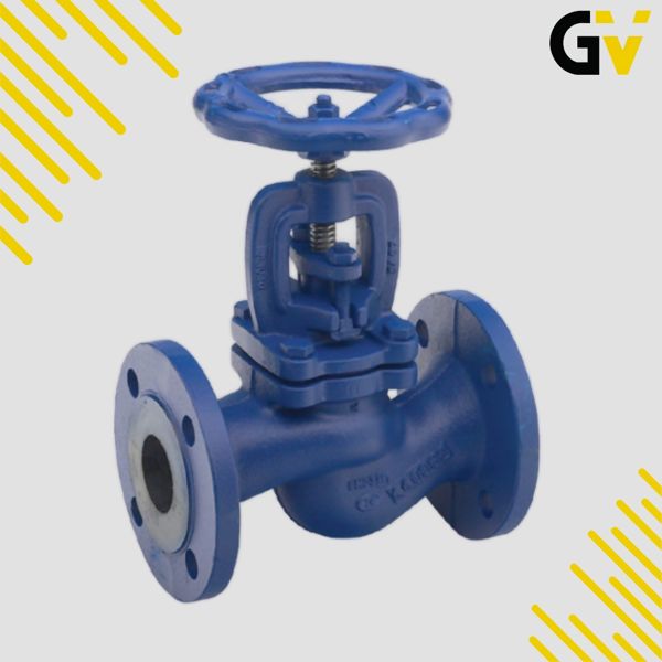 GV-5205 Cast Iron Flanged PN16 SDNR Globe Valve